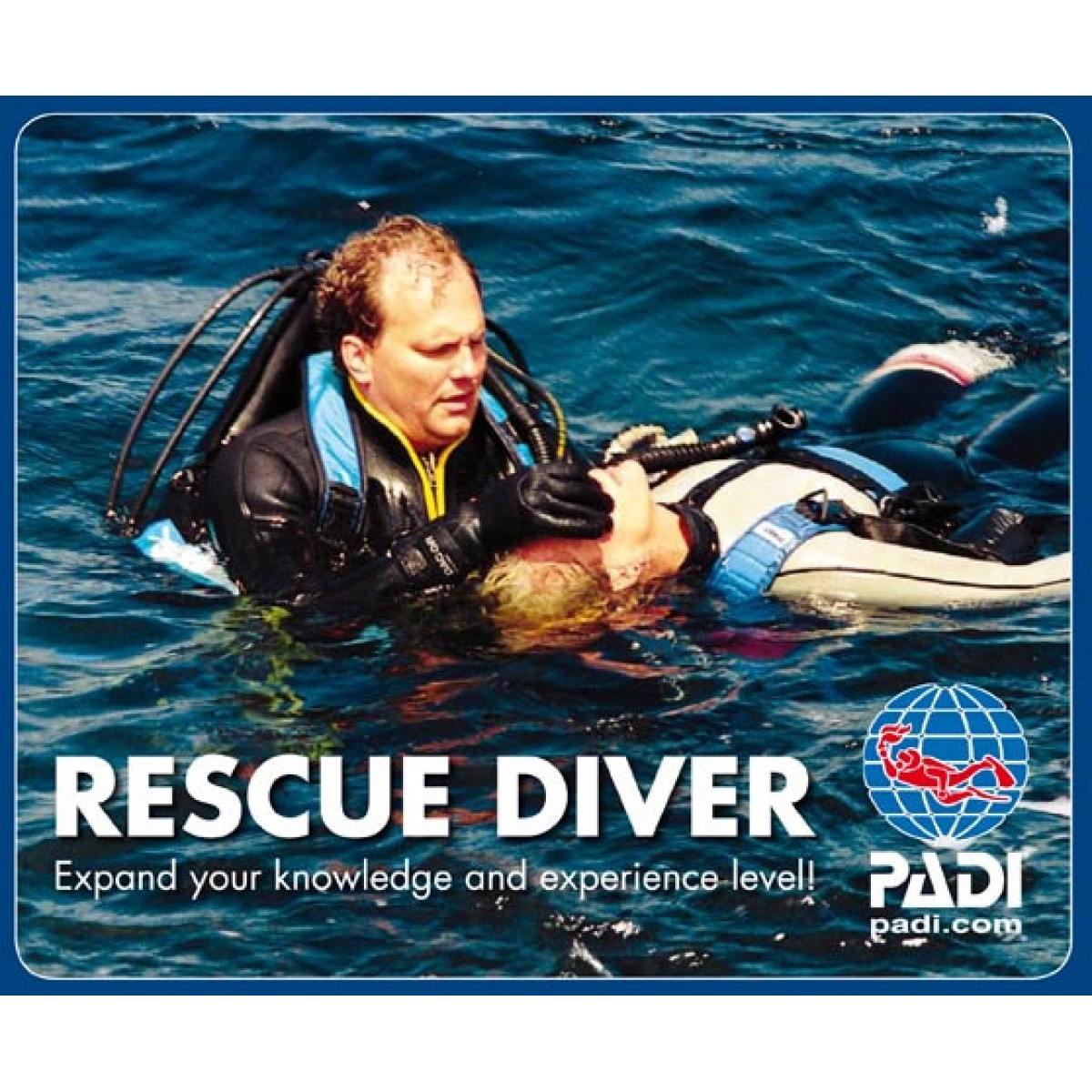 PADI RESCUE DIVER | Hurtig hjælp ved dykker ulykker | Køb her!
