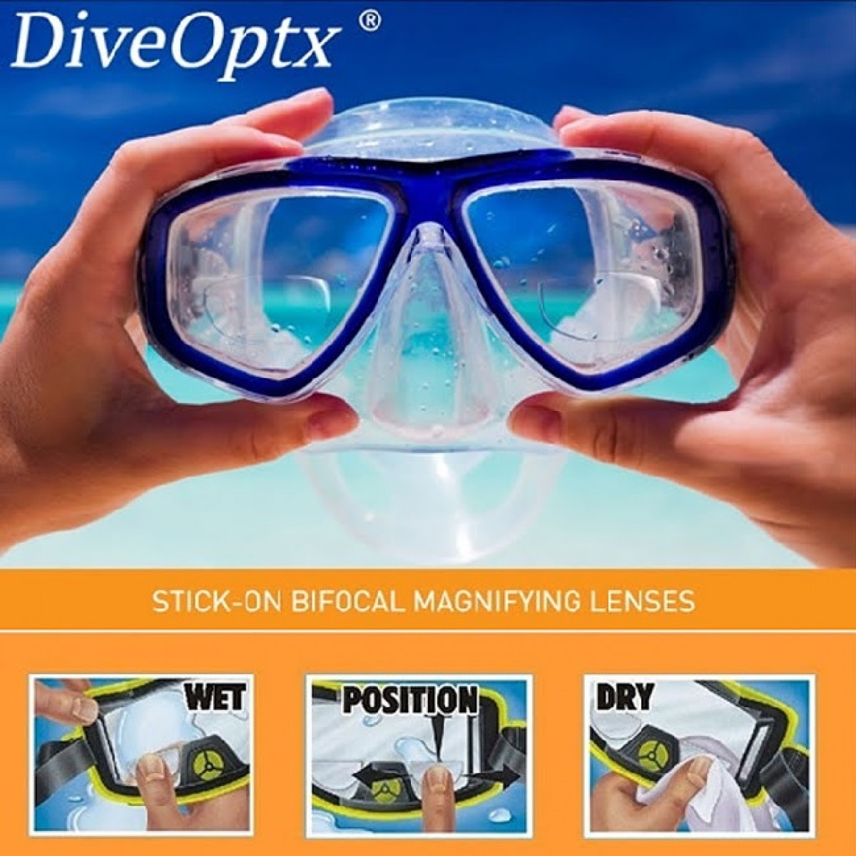 DIVEOPTX® | Billige læsefelter til din dykkermaske!